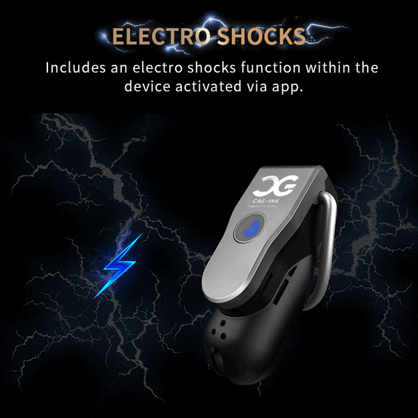 Cell mate 2 Electric Shock Male Chastity Cage APP Remote Control ...